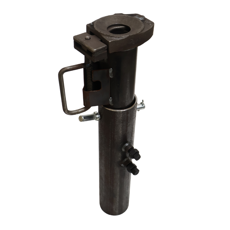 Round Tube Gooseneck Coupler With Load Bearing Pin - Blueswift Axles