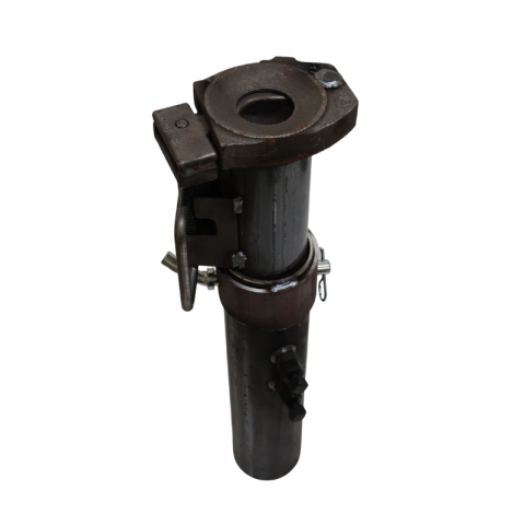 Gooseneck Coupler w/ Load Bearing Pin - 8" Adjustment - Blueswift Axles